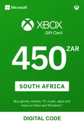 Buy Xbox 450 ZAR Gift Card (ZA) - Digital Code