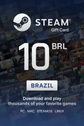 Buy Steam Wallet 10 BRL Gift Card (Brazil) - Digital Key