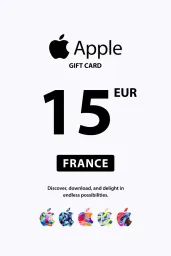 Buy Apple 15 EUR Gift Card (France) - Digital Key