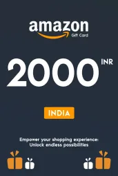 Buy Amazon ₹2000 INR Gift Card (IN) - Digital Code