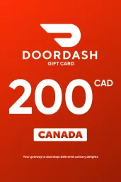 Buy DoorDash $200 CAD Gift Card (CA) - Digital Code