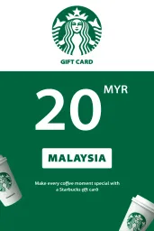 Buy Starbucks 20 MYR Gift Card (MY) - Digital Code