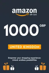 Buy Amazon £1000 GBP Gift Card (UK) - Digital Code