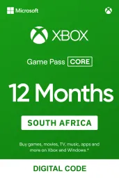Buy Xbox Game Pass Core 12 Months (South Africa) - Xbox Live - Digital Key