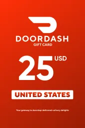 Buy DoorDash $25 USD Gift Card (US) - Digital Code