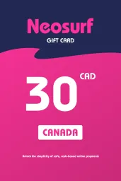 Buy Neosurf $30 CAD Gift Card (CA) - Digital Code