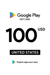 Buy Google Play 100 USD Gift Card (United States) - Digital Code