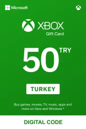 Buy Xbox 50 TRY Gift Card (Turkey) - Digital Key