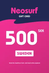 Buy Neosurf 500 SEK Gift Card (SE) - Digital Code