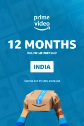 Buy Amazon Prime 12 Months Online Membership (IN) - Digital Code