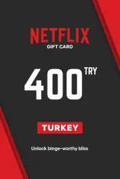 Buy Netflix 400 TRY Gift Card (Turkey) - Digital Code