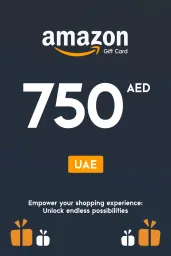 Buy Amazon 750 AED Gift Card (UAE) - Digital Code