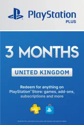 Buy PlayStation Plus 3 Months Membership (UK) - PSN - Digital Code