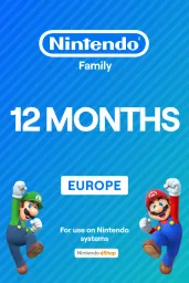 Buy Nintendo Switch Online 12 Months Family Membership (Europe ...