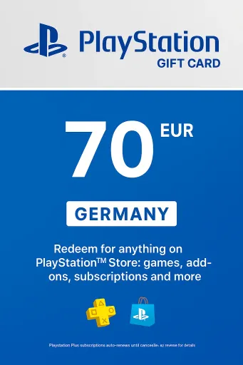 Buy PlayStation Store 70 EUR Gift Card (Germany) - Digital Key