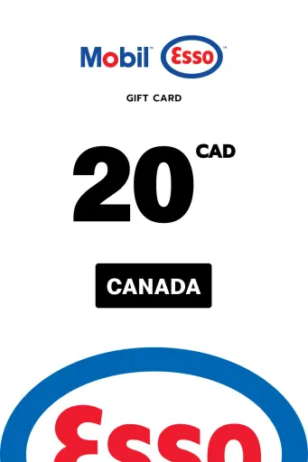 Buy Esso & Mobil 20 CAD Gift Card (Canada) - Digital Key