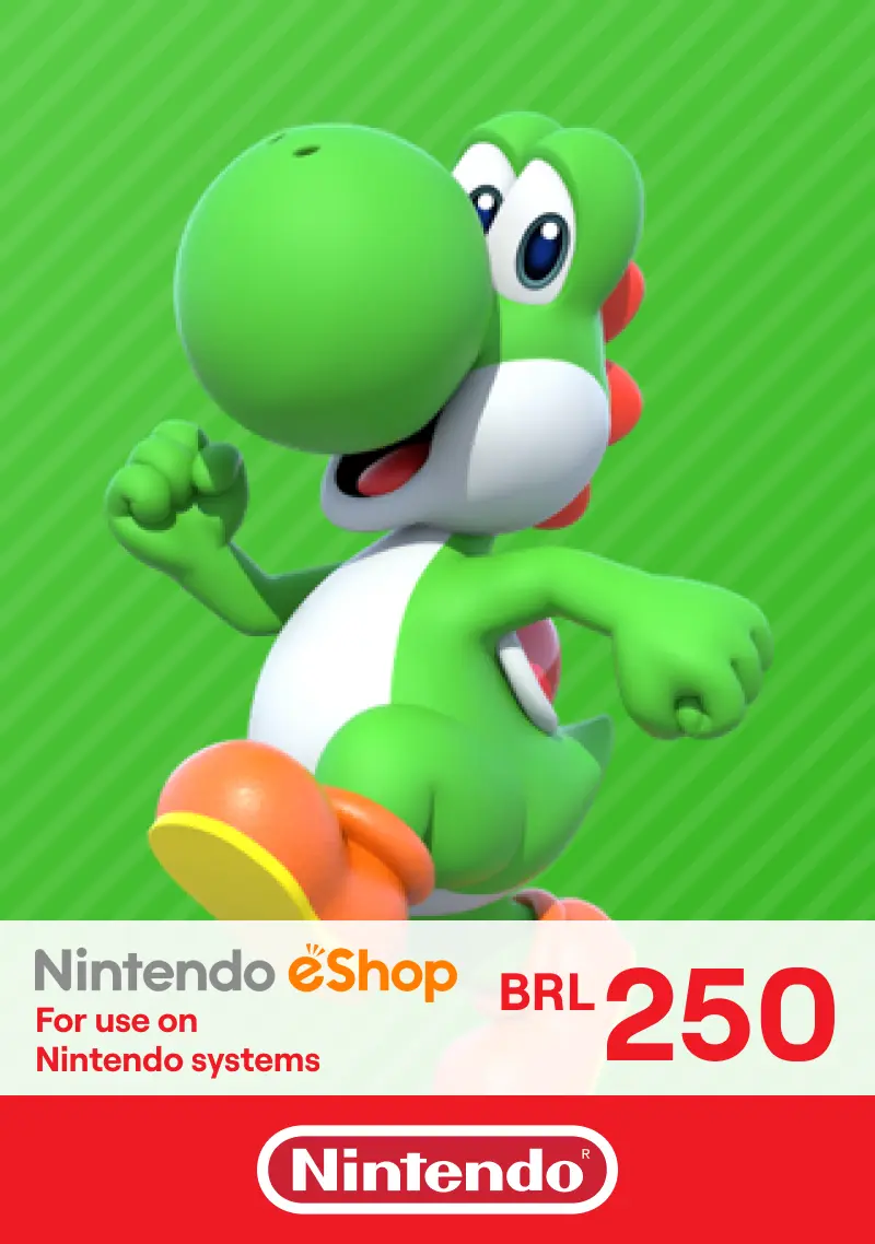 Buy Nintendo eShop R$250 BRL Gift Card (BR) - Digital Code