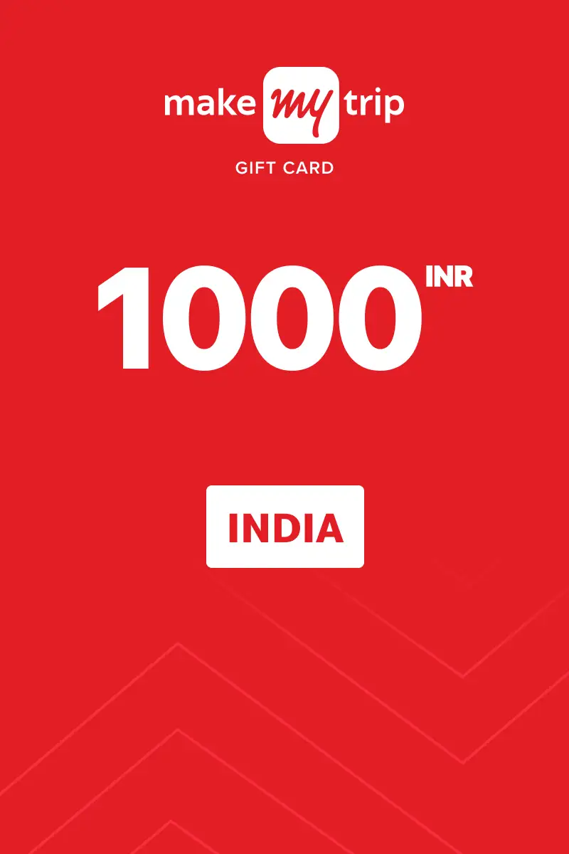 Buy MakeMyTrip 1000 INR Gift Card (India) - Digital Key