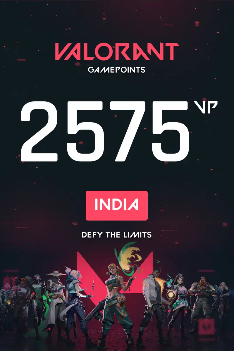 Buy VALORANT 2575 Valorant Points (India) - Digital Key