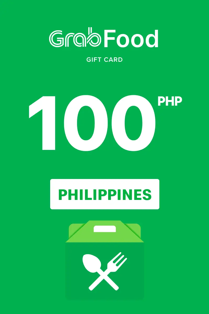Buy Grab Food 100 PHP Gift Card (Philippines) - Digital Key