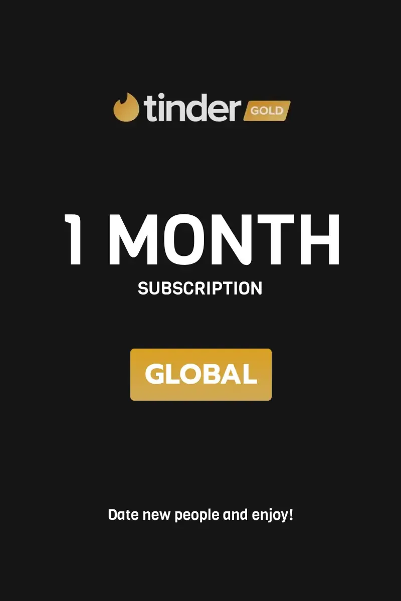 Buy Tinder Gold 1 Month Subscription (Global) - Digital Key