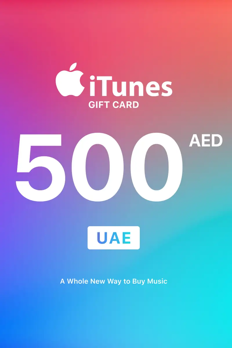Buy Apple iTunes 500 AED Gift Card (United Arab Emirates) - Digital Key