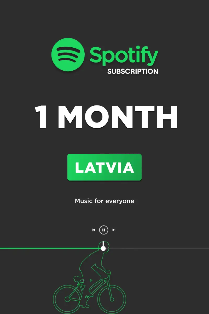 Buy Spotify Premium 1 Month Subscription (Latvia) - Digital Key