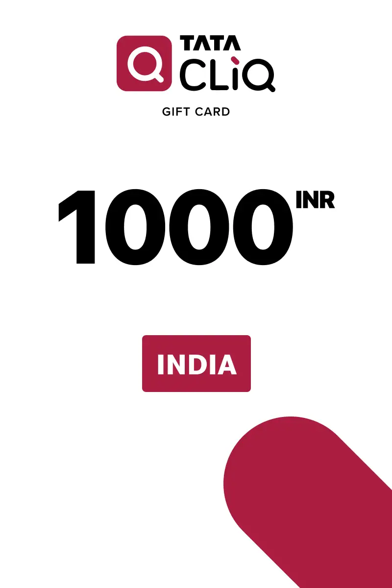 Buy Tata Cliq 1000 INR Gift Card (India) - Digital Key
