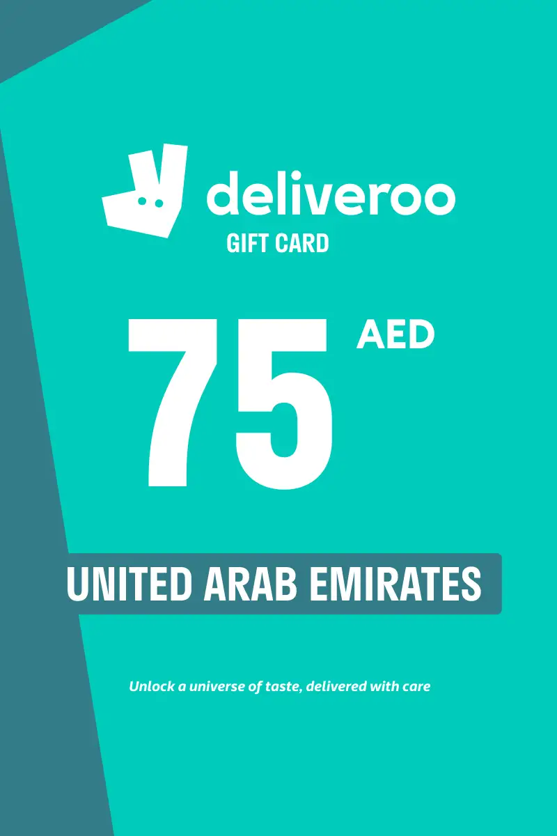 Buy Deliveroo 75 AED Gift Card (United Arab Emirates) - Digital Key