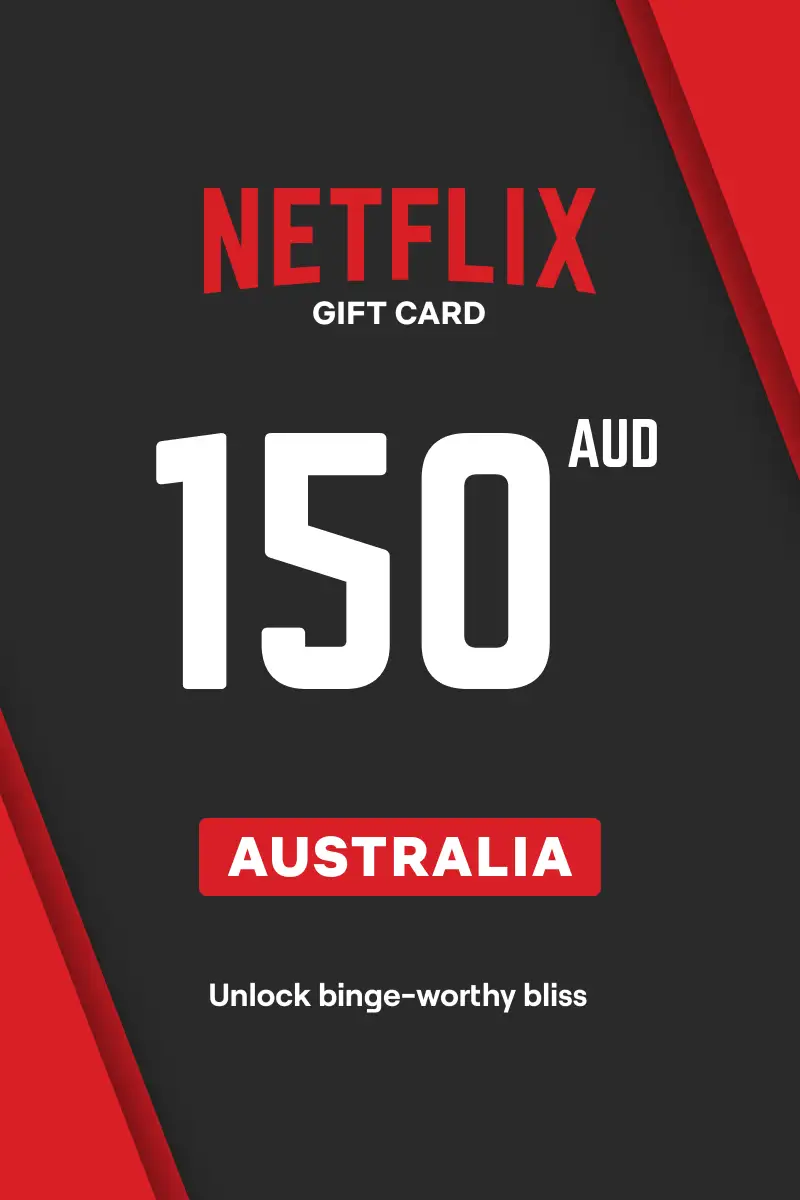 Buy Netflix 150 AUD Gift Card (Australia) - Digital Key