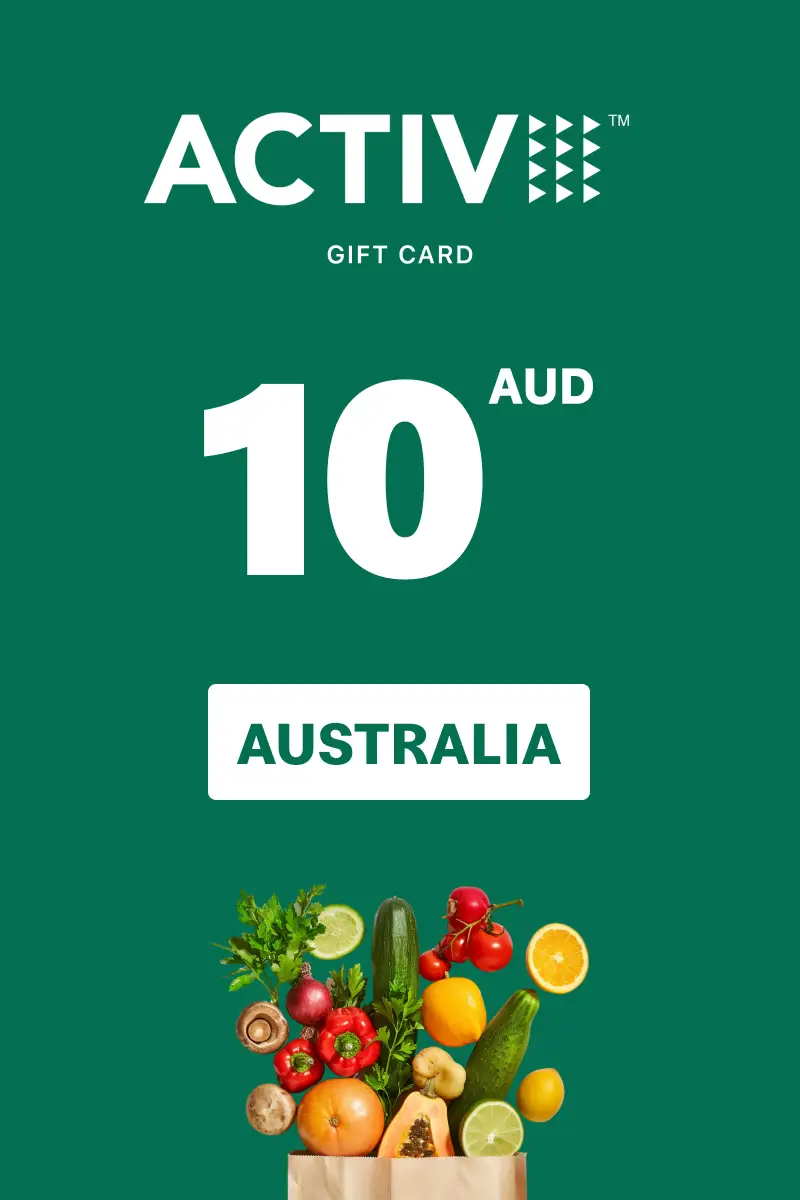 Buy Activ Digital Visa 10 AUD Gift Card (Australia) - Digital Key