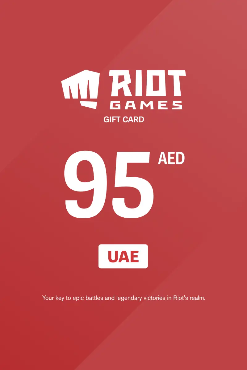 Buy Riot Access 95 AED Gift Card (United Arab Emirates) - Digital Key