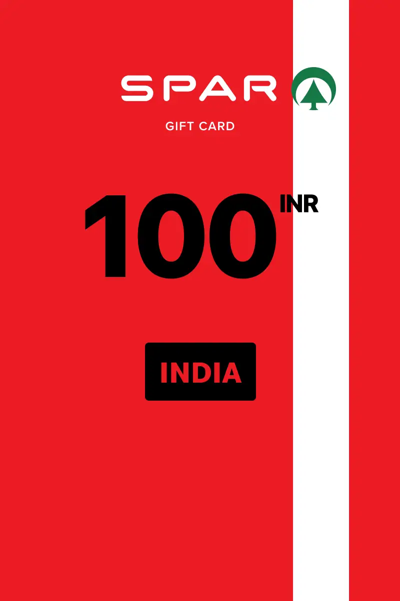 Buy Spar Hypermarket 100 INR Gift Card (India) - Digital Key