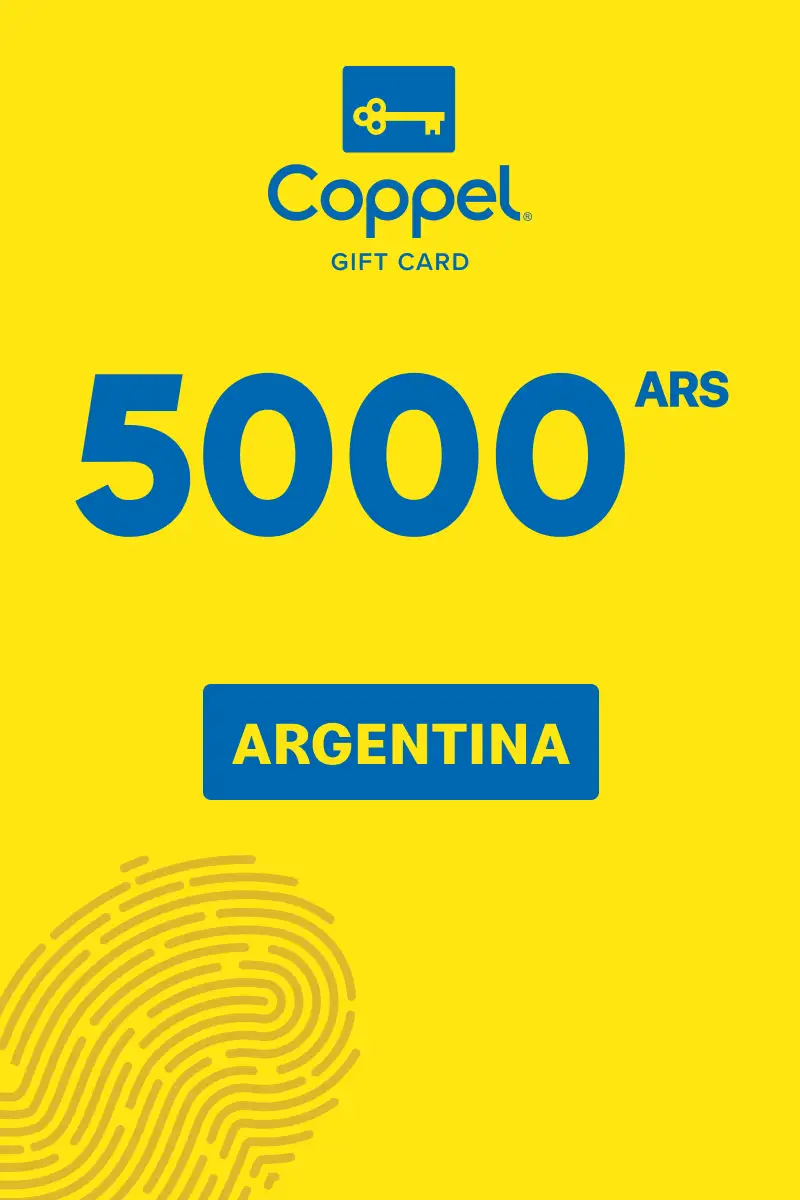 Buy Coppel 5000 ARS Gift Card (Argentina) - Digital Key