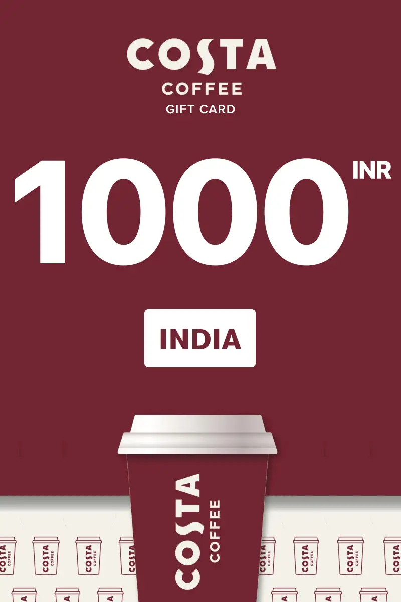 Buy Costa Coffee 1000 INR Gift Card (India) - Digital Key