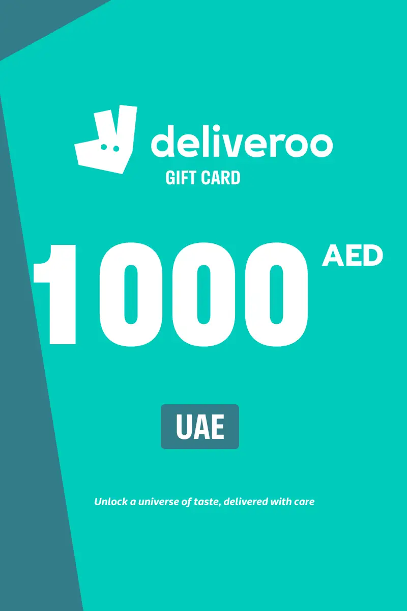 Buy Deliveroo 1000 AED Gift Card (United Arab Emirates) - Digital Key