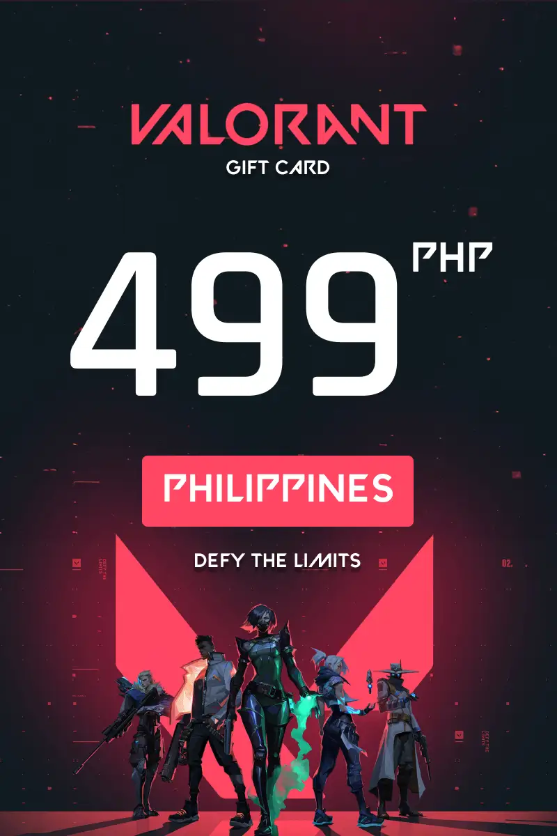 Buy Valorant 499 PHP Gift Card (Philippines) - Digital Key