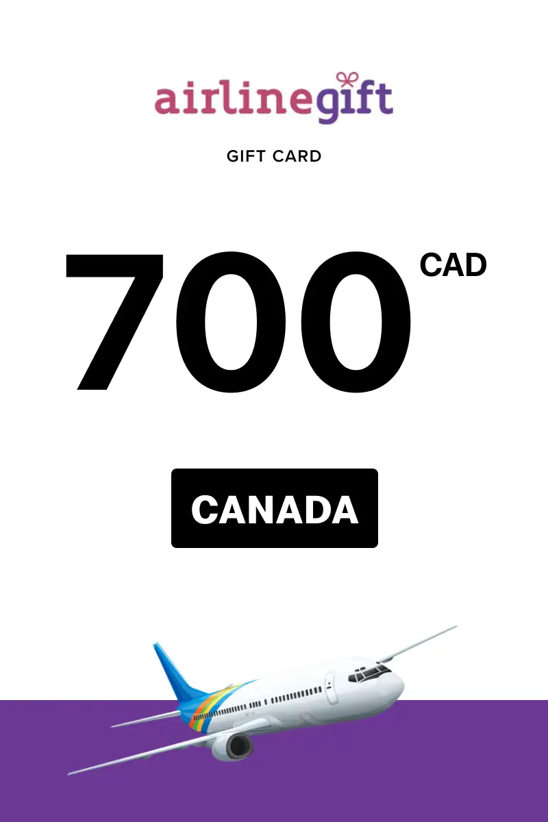 Buy Airline Gift 700 CAD Gift Card (Canada) - Digital Key