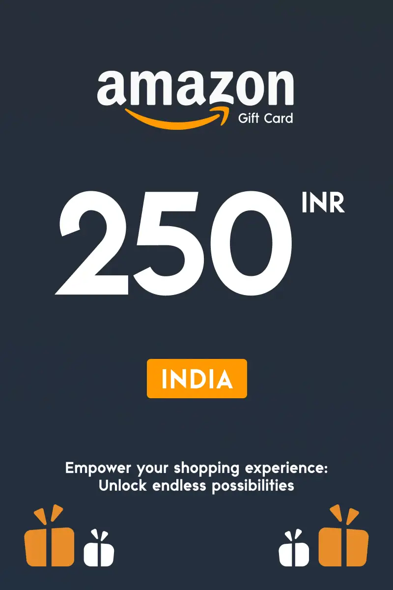 Buy Amazon 250 INR Gift Card (India) - Digital Key