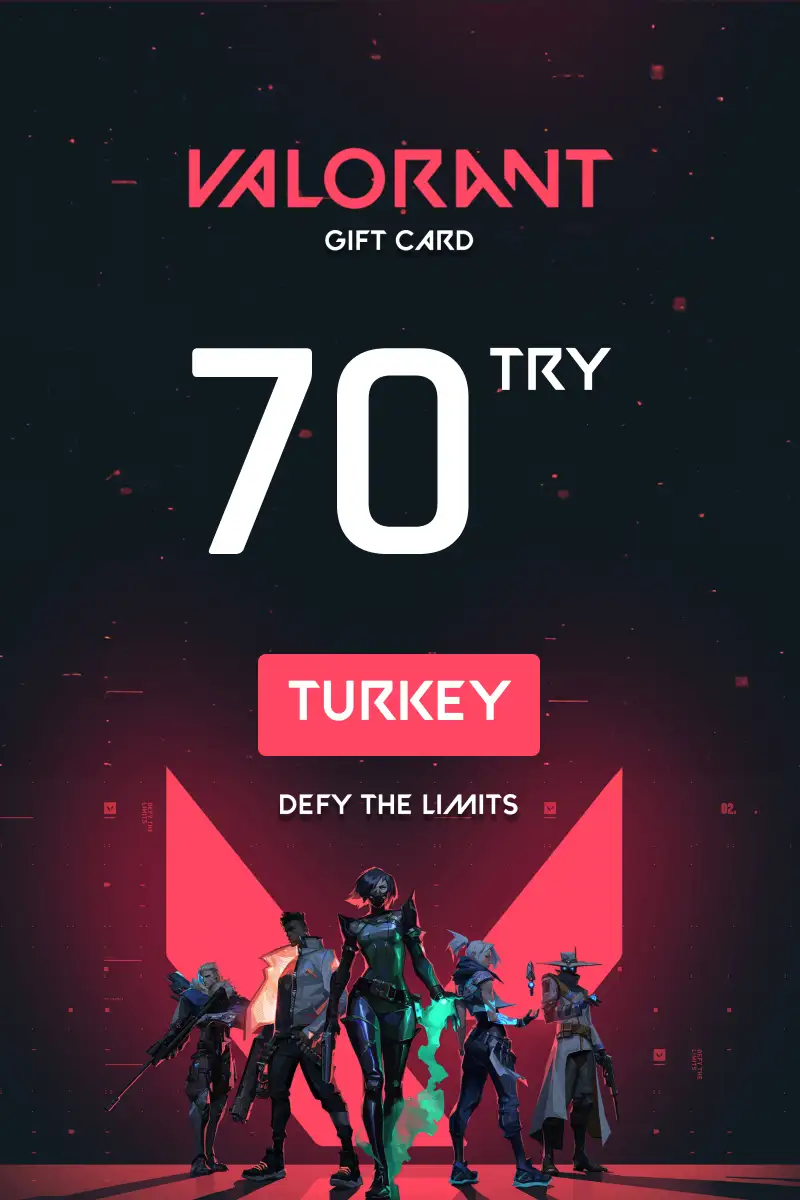 Buy Valorant 70 TRY Gift Card (Turkey) - Digital Key