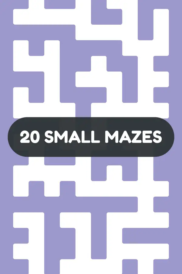 Buy 20 Small Mazes (Global) (PC) - Steam - Digital Key
