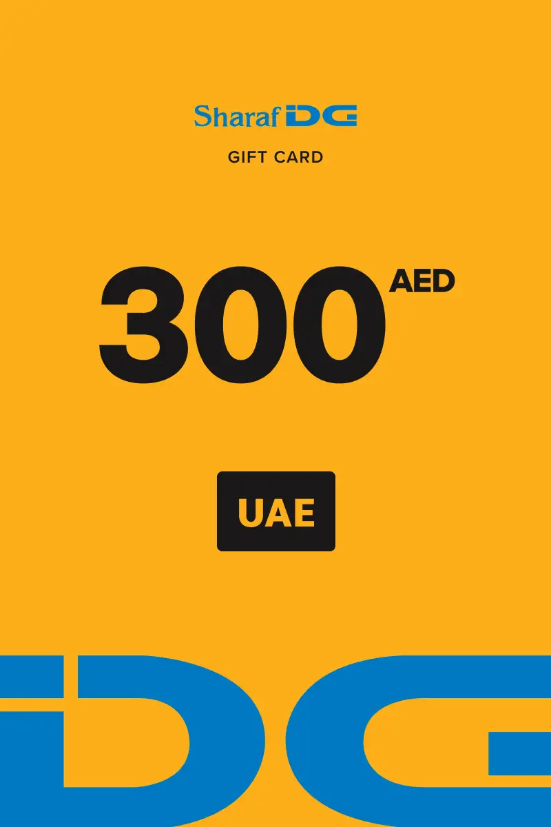 Buy Sharaf DG 300 AED Gift Card (United Arab Emirates) - Digital Key