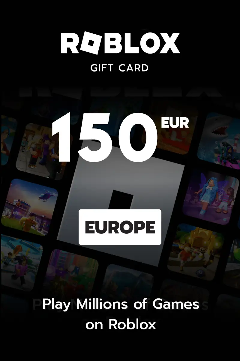 Buy Roblox 150 EUR Gift Card (Europe) - Digital Key