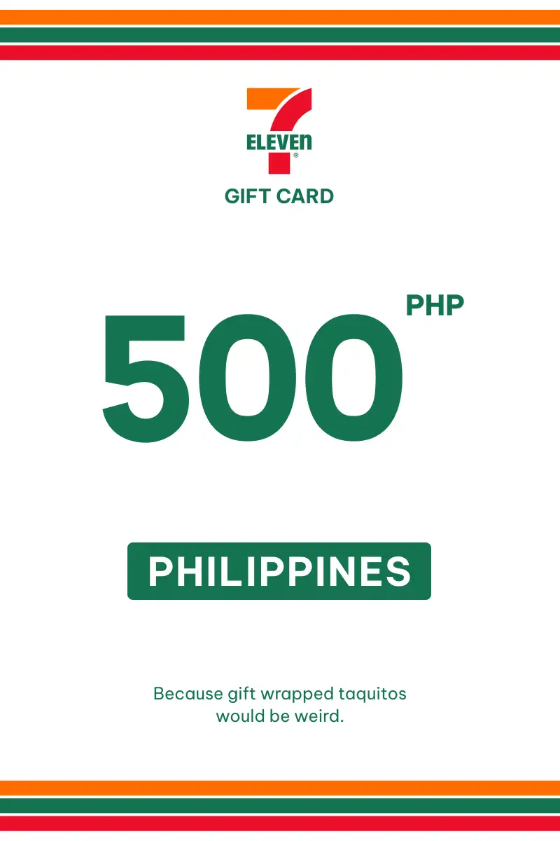 Buy 7-Eleven 500 PHP Gift Card (Philippines) - Digital Key