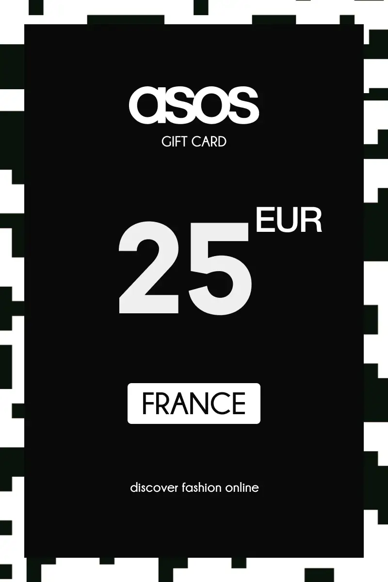 Buy ASOS 25 EUR Gift Card (France) - Digital Key