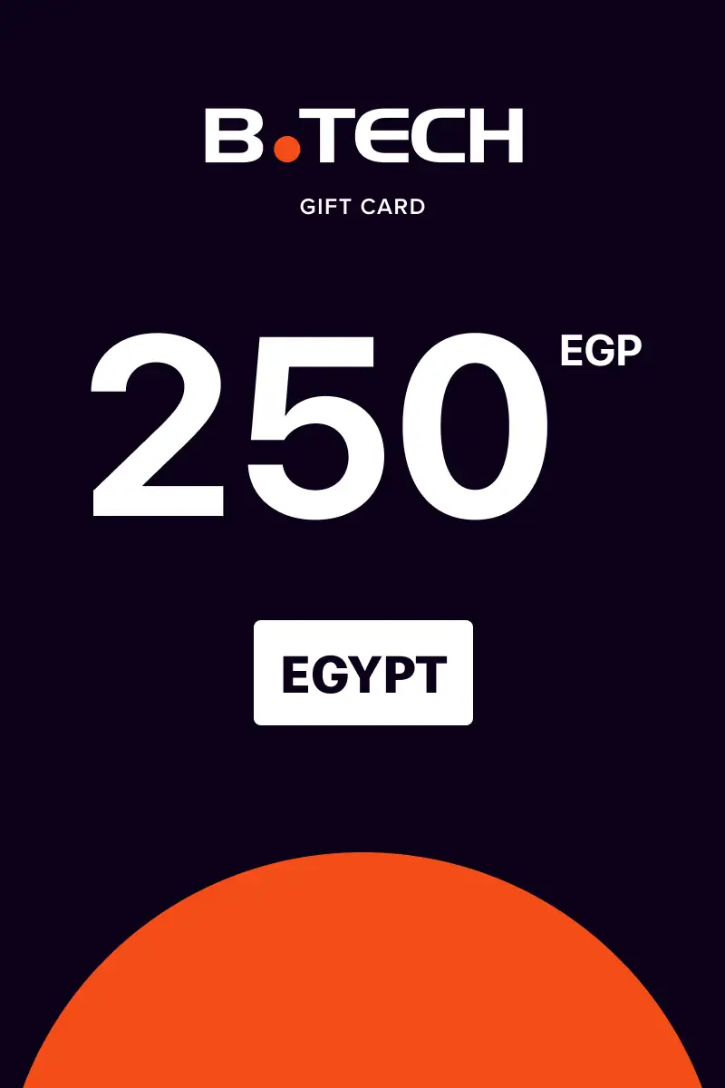 Buy B-Tech 250 EGP Gift Card (Egypt) - Digital Key