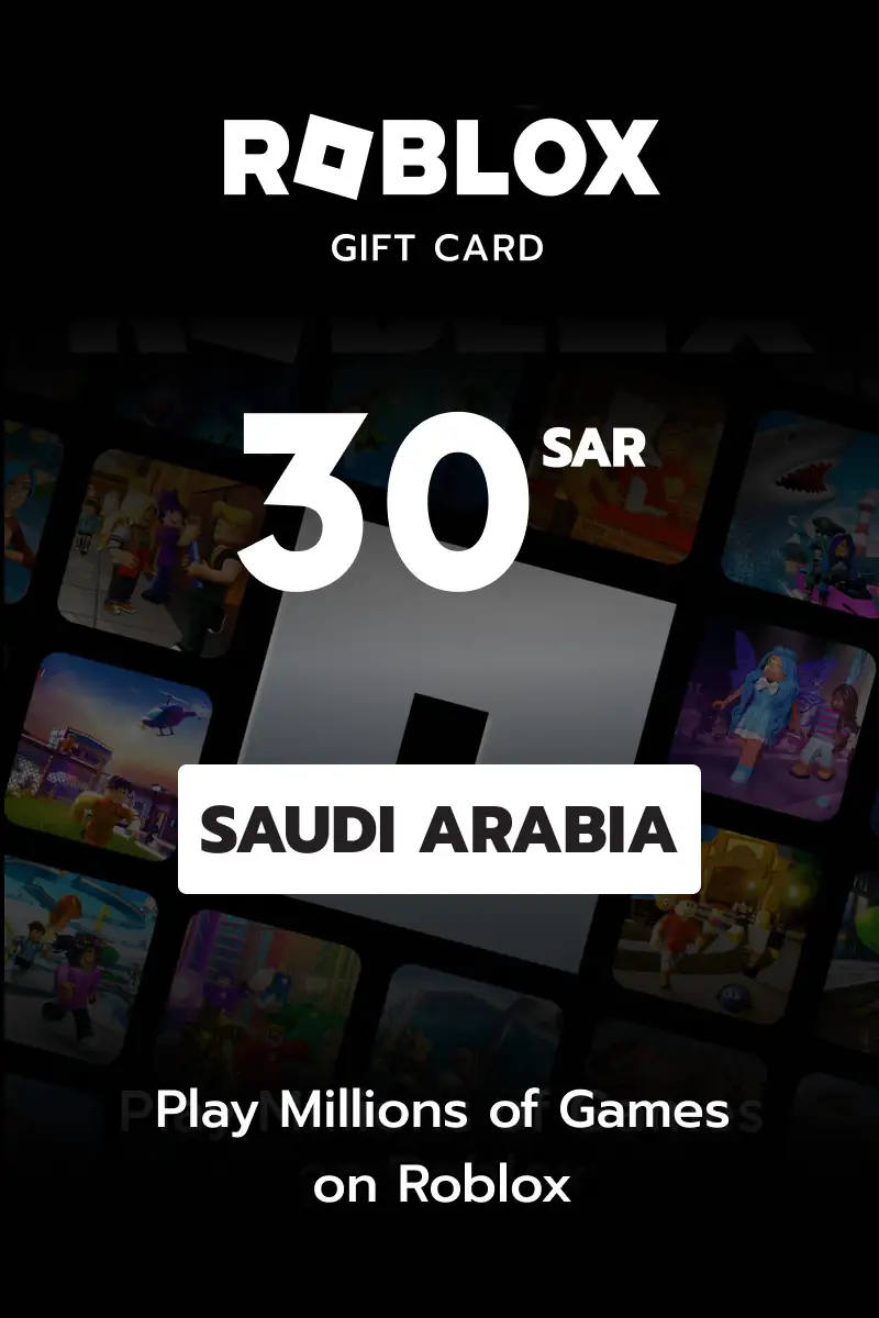 Buy Roblox 30 SAR Gift Card (Saudi Arabia) - Digital Key