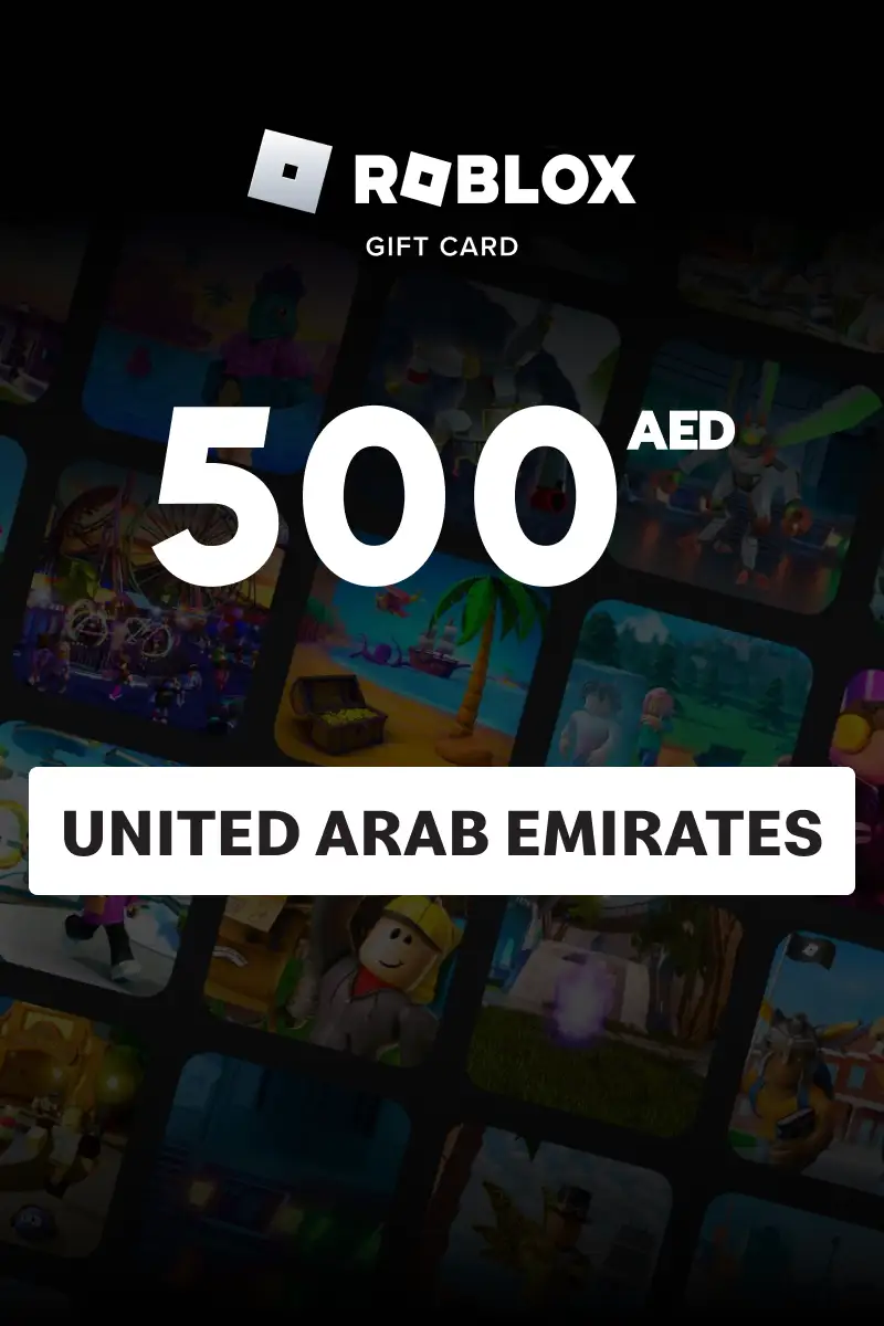 Buy Roblox 500 AED Gift Card (United Arab Emirates) - Digital Key