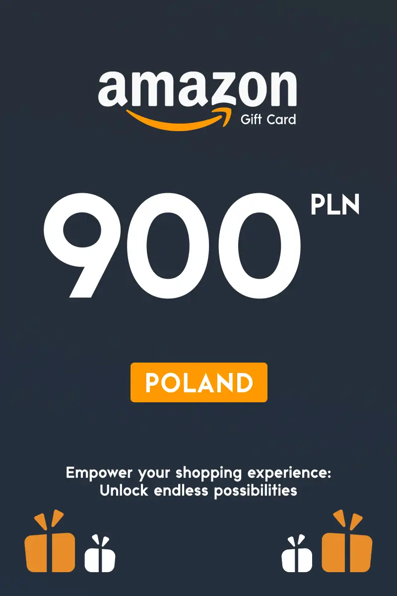 Buy Amazon 900 PLN Gift Card (Poland) - Digital Key