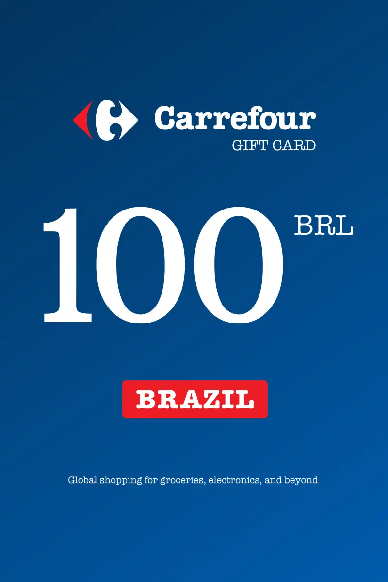Buy Carrefour 100 BRL Gift Card (Brazil) - Digital Key